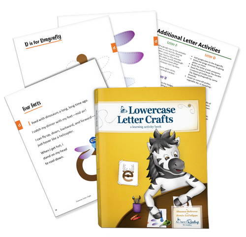 Lowercase Letter Crafts Book - All About Learning Press, Inc.