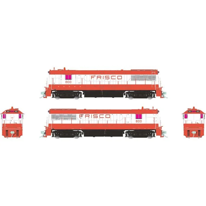 Rapido, 35525, Frisco, U25B, HO, DCC, Sound