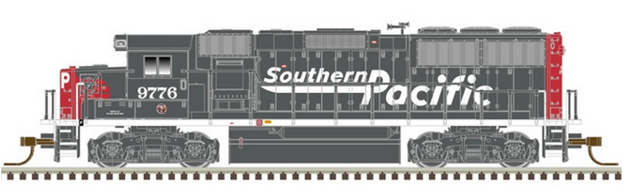 Atlas, Master, N, GP-60, SP, Southern Pacific, DCC, Sound, 40004919