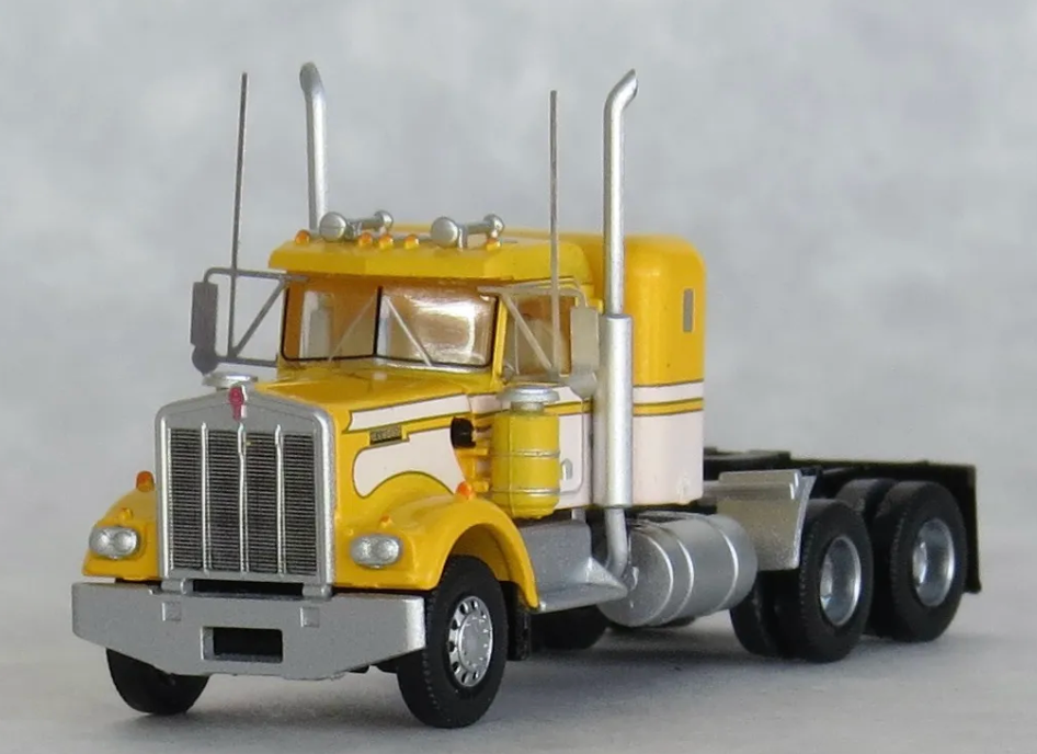 Trainworx 49036 Kenworth W900 36" Seminole Yellow & White N scale ...