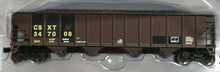 Train-worx, N, N scale, CSX, 2424, 100T, Quad Hopper