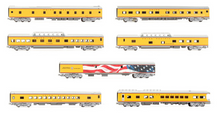Kato, N scale, Union Pacific, Excursion Train, 7-car Set, 106-086