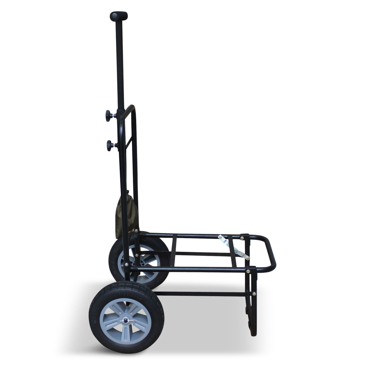 KOALA PRODUCTS LARGE FOLD FLAT SEAT BOX FISHING TROLLEY CLIP OFF WHEELS