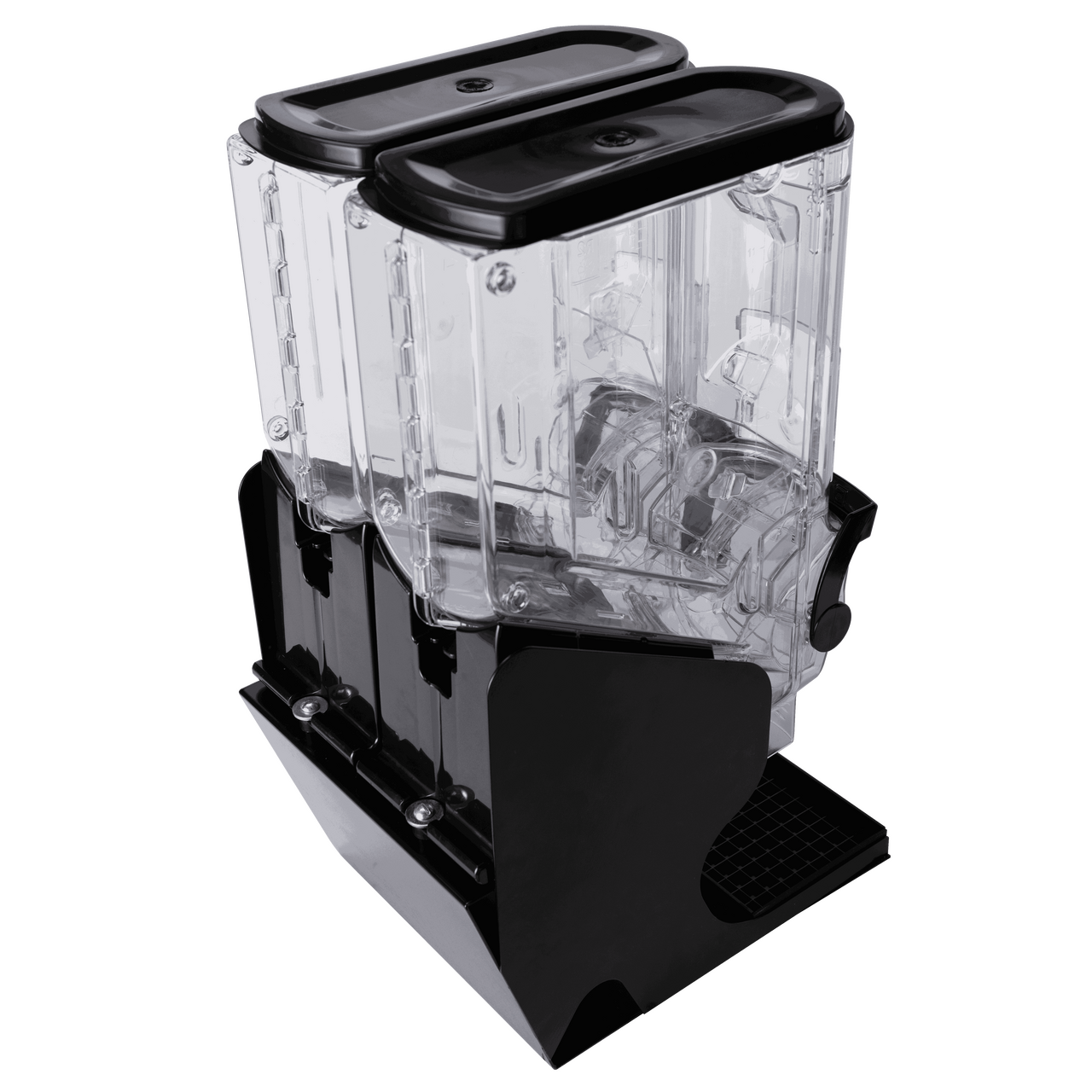 Portion Control, Buffet Dispenser, Catch Tray, with 2 Gravity Fed Bins