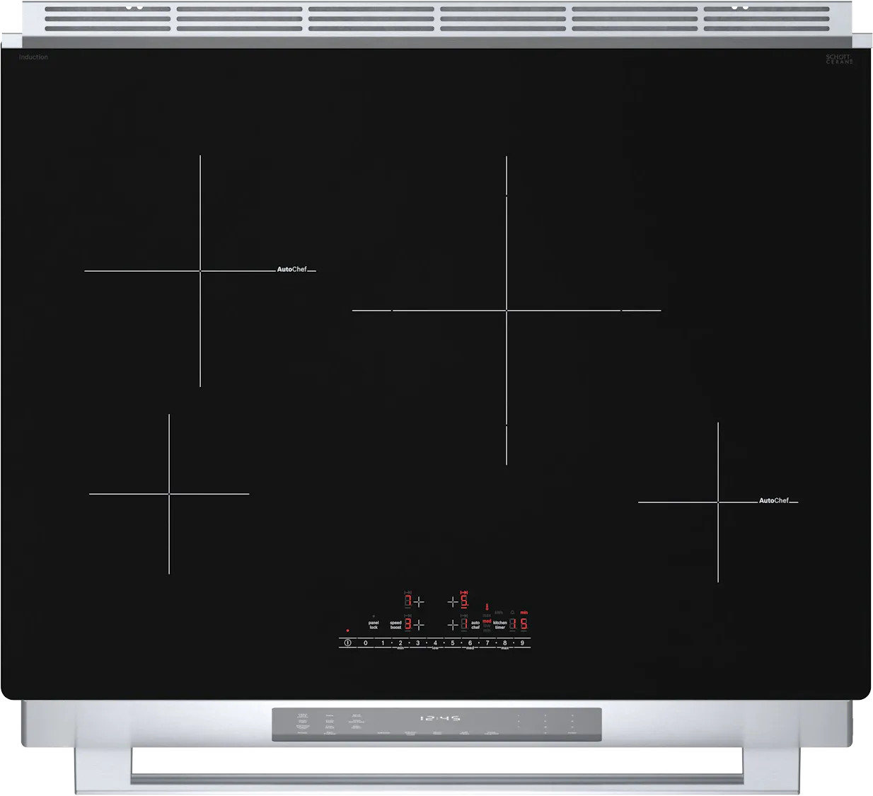 Bosch Induction 800 Series Slide-In Range
