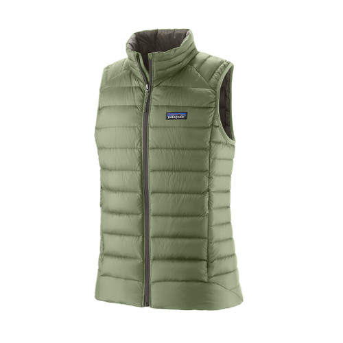 Patagonia Down Sweater Vest Women s Terrain Green M