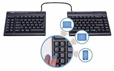 Kinesis Keyboard "A" shape Freestyle2 Bluetooth 230mm - OOScare Ergonomics