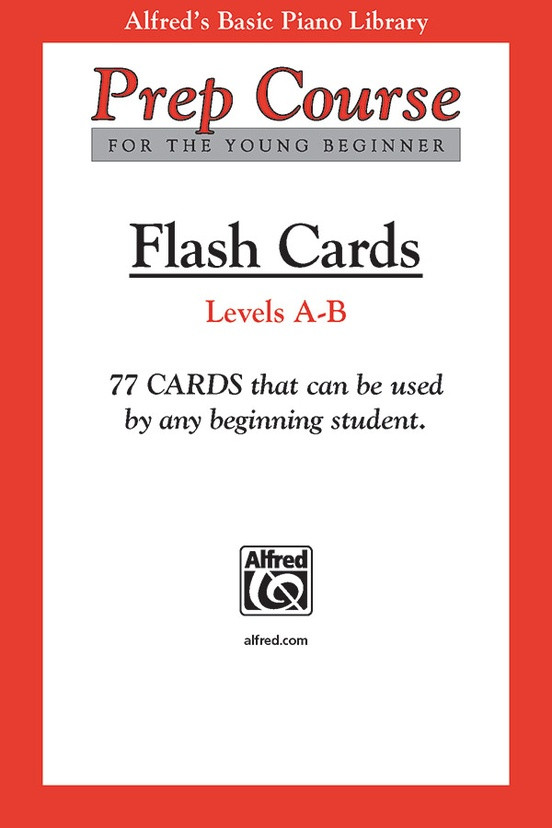 Alfred's Basic Piano Prep Course: Flash Cards, Levels A & B - Linton ...