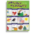 Holiday Harmony - Christmas -Easy Piano Songbook - Linton-MILANO Music