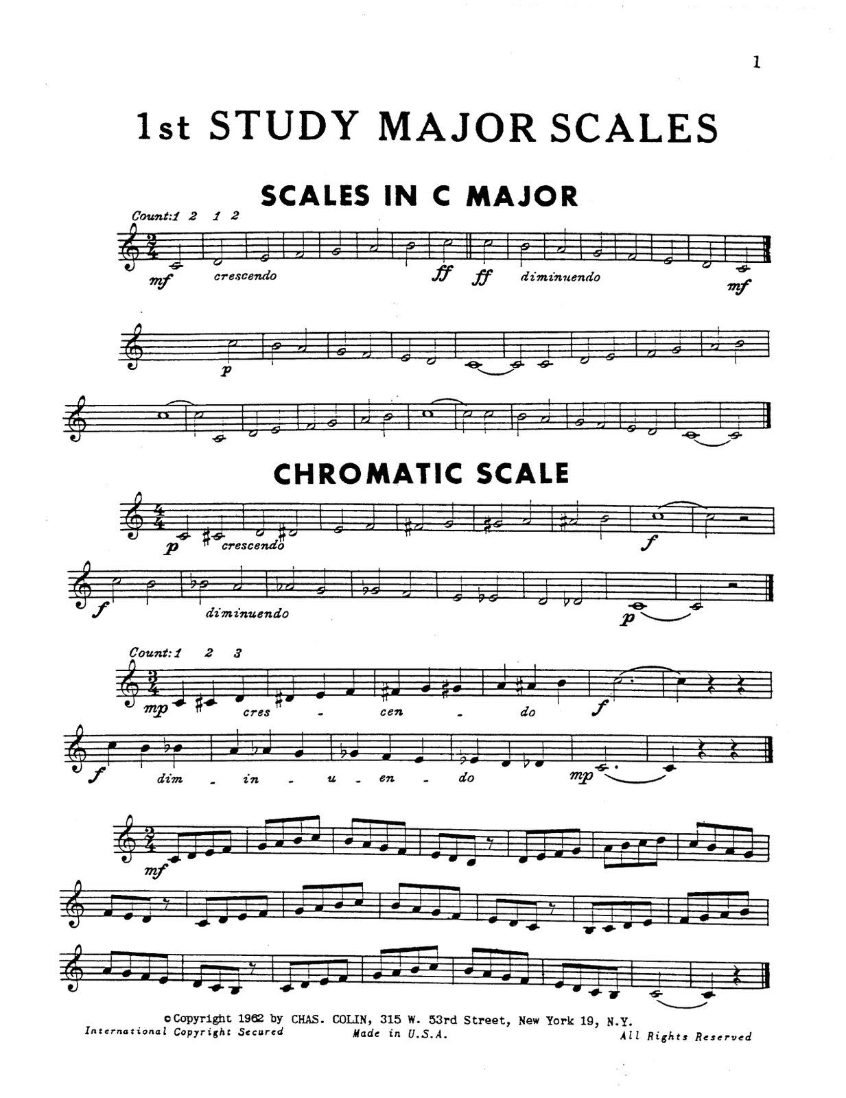 Method of Scales - Trumpet Scale Book - Linton-MILANO Music