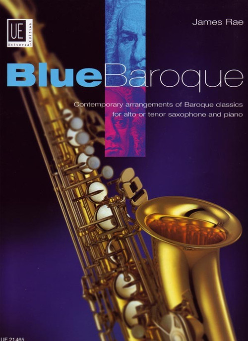 Blue Baroque for Alto or Tenor Saxophone and Piano by James Rae ...