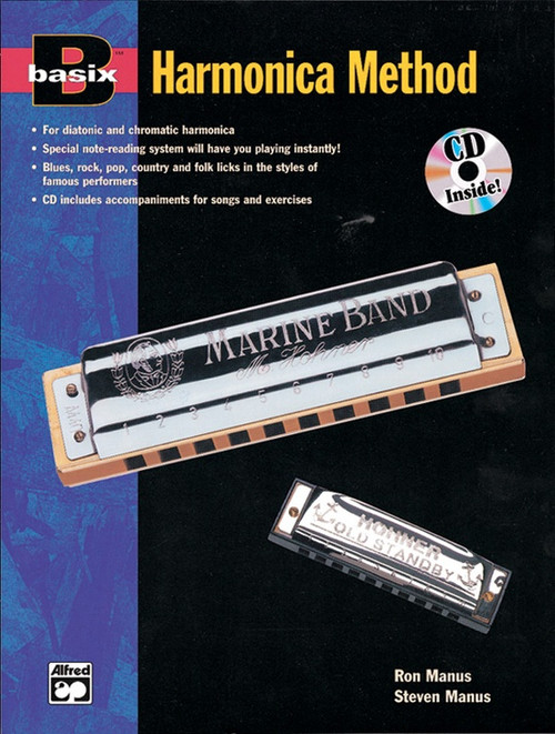 Basix: Harmonica Method (CD Included) - Linton-MILANO Music