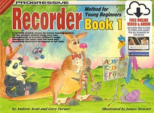 Progressive Recorder Method for Young Beginners Book 1 - Linton-MILANO ...