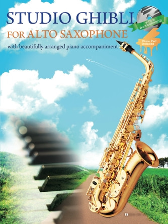 Studio Ghibli for Alto Saxophone (CD Included) - Linton-MILANO Music