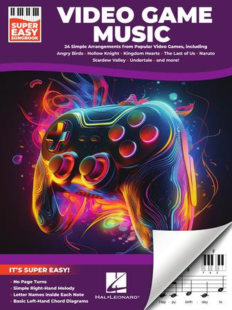Super Easy Songbook: Video Game Music - Piano/Keyboard