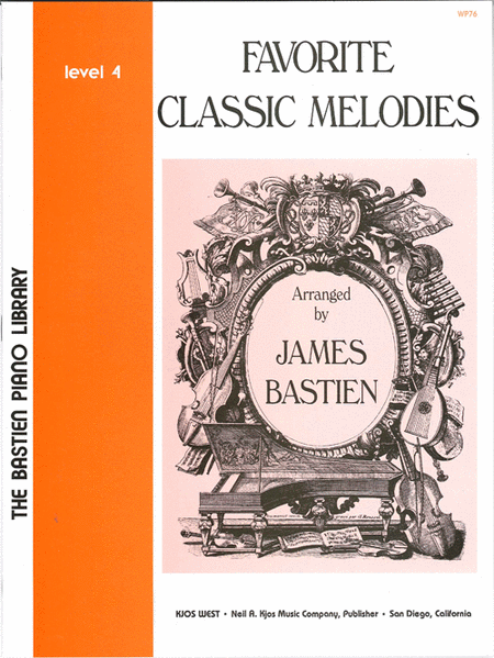 Bastien Piano Library - Favorite Classic Melodies - Level 4 - Linton ...