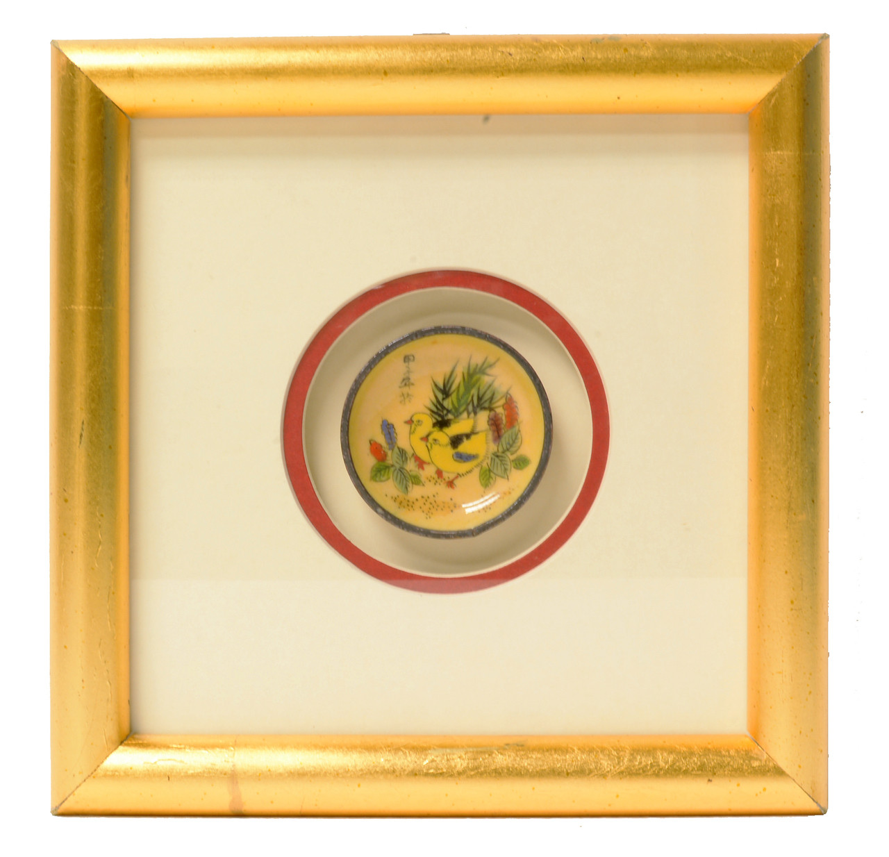 12 Zodiac Rooster Single Snuff Plate - T-Trove Asian Decor