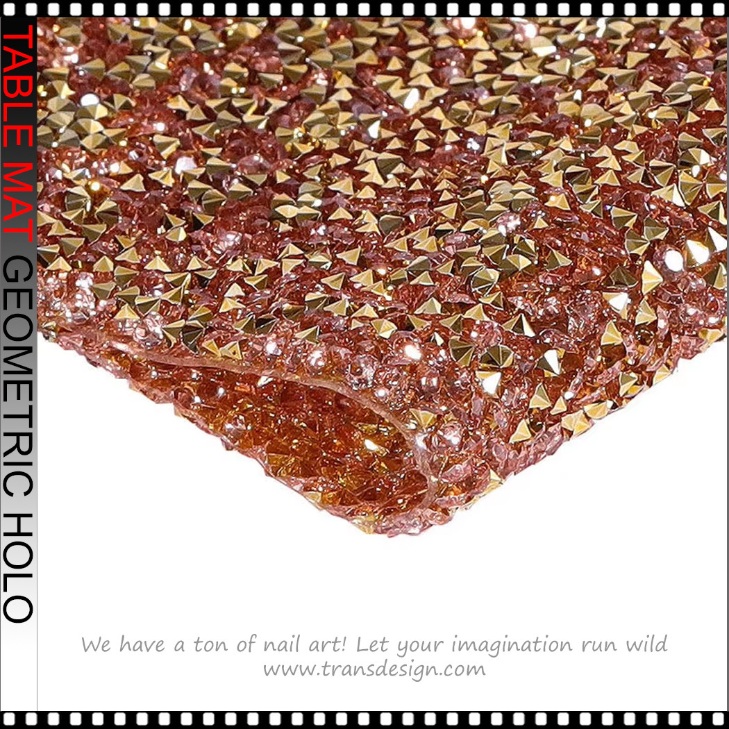 MANICURE SILICON MAT Gold Pixie JD-11 Size: 9 x 15.75" - TDI, Inc
