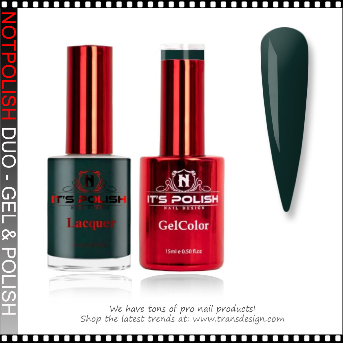 NOTPOLISH DUO GEL Sashay 0.5oz. - TDI, Inc