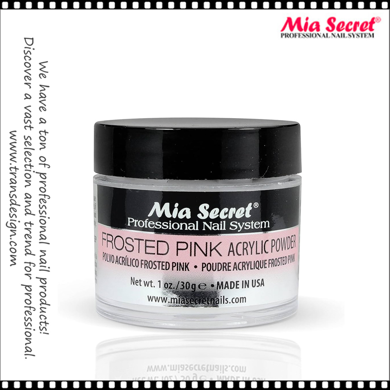 Frosted pink mia secret store