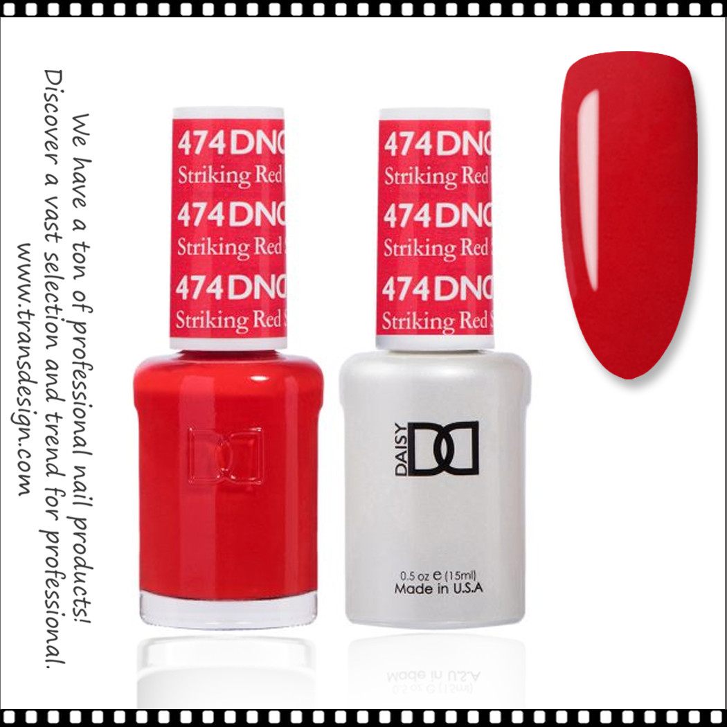 DND Gel Polish Duo - #474 Striking Red - TDI, Inc