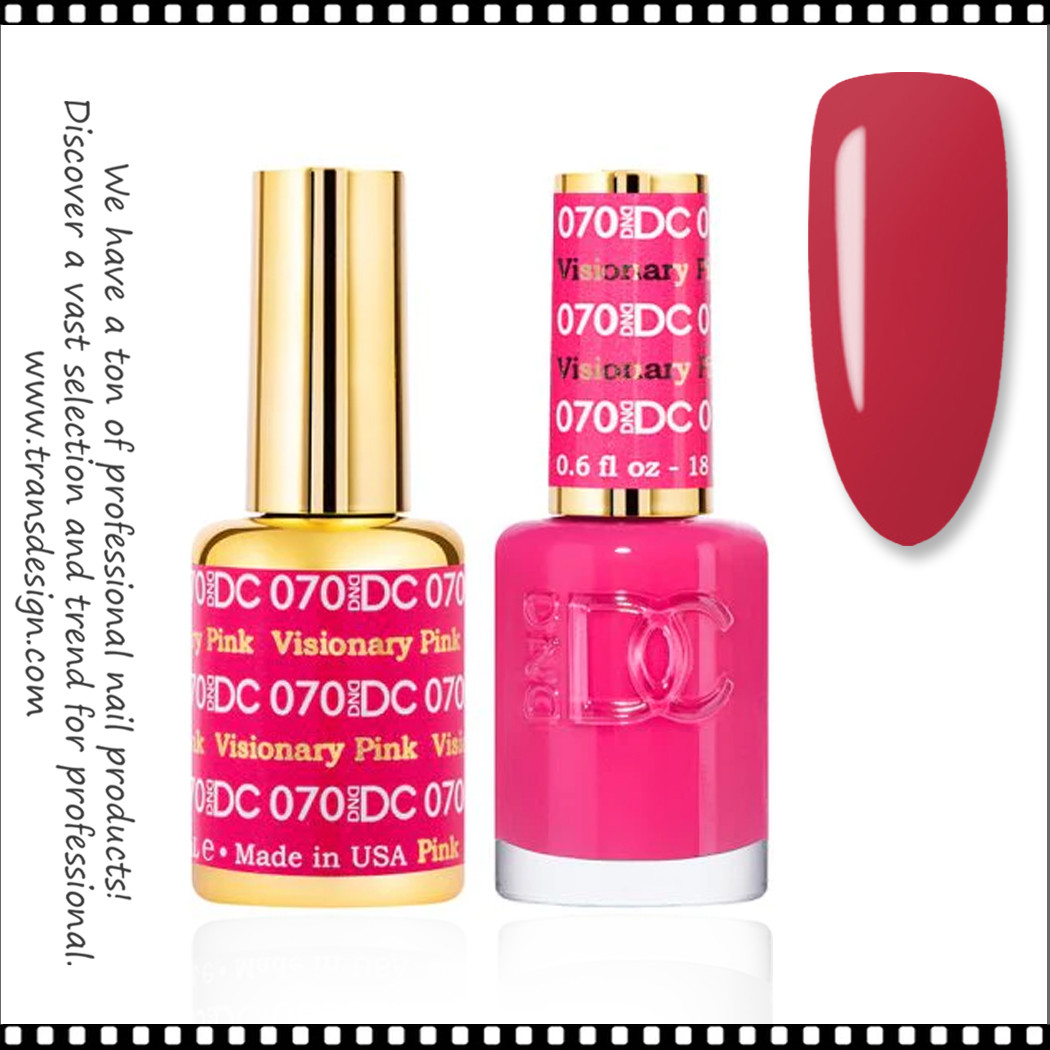 DC Gel Polish Duo - #070 Visionary Pink - TDI, Inc