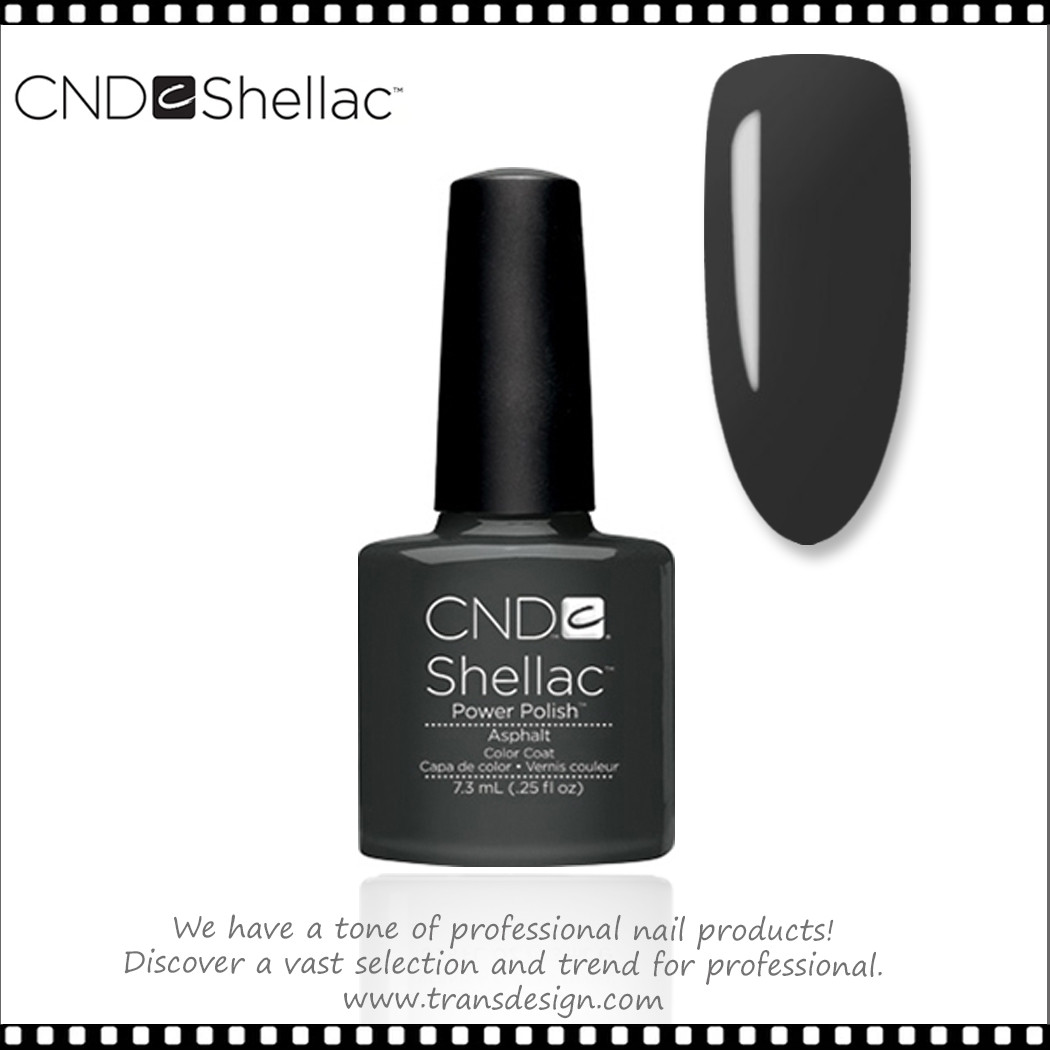 CND SHELLAC Asphalt 0.25oz. - TDI, Inc