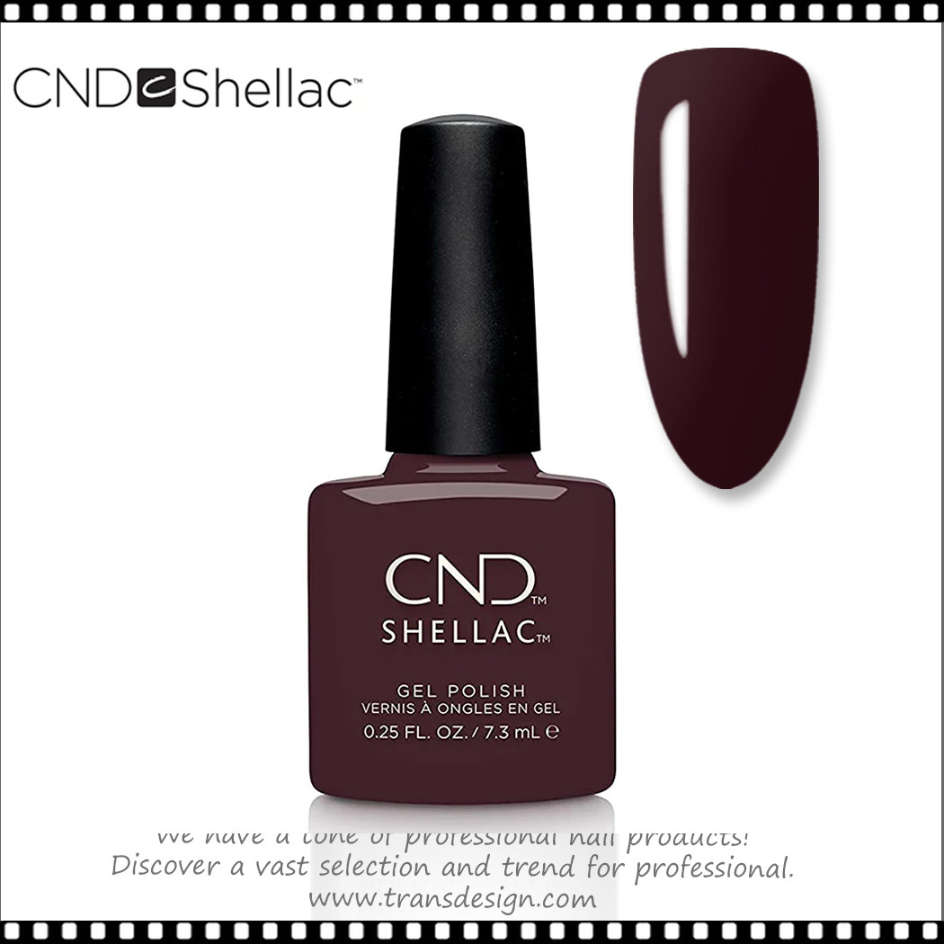 CND SHELLAC Black Cherry 0.25oz - TDI, Inc