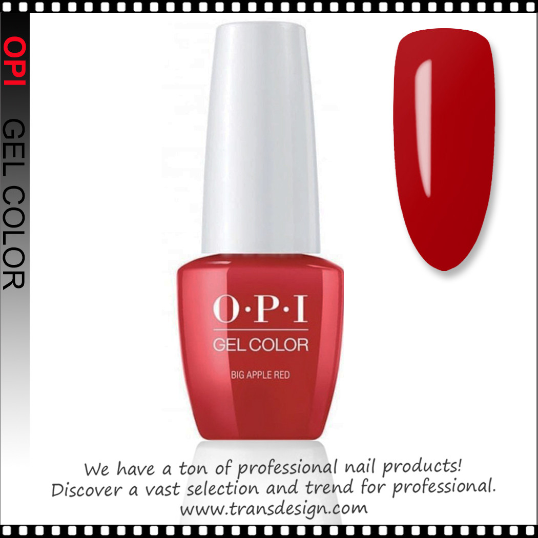 OPI GELCOLOR Big Apple Red GCN25 - TDI, Inc