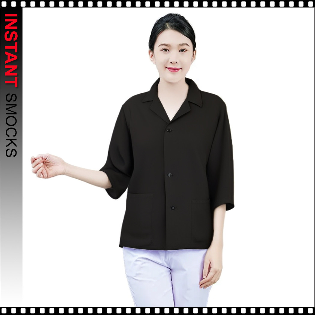 UNIFORM - SMOCK Unisex Black - TDI, Inc