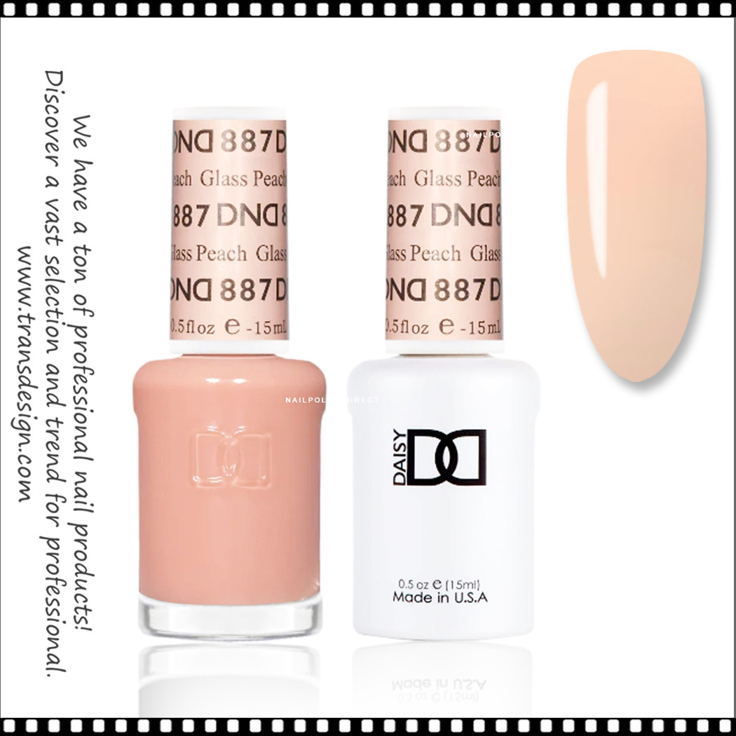 DND Duo Gel - Glass Peach #887 - TDI, Inc
