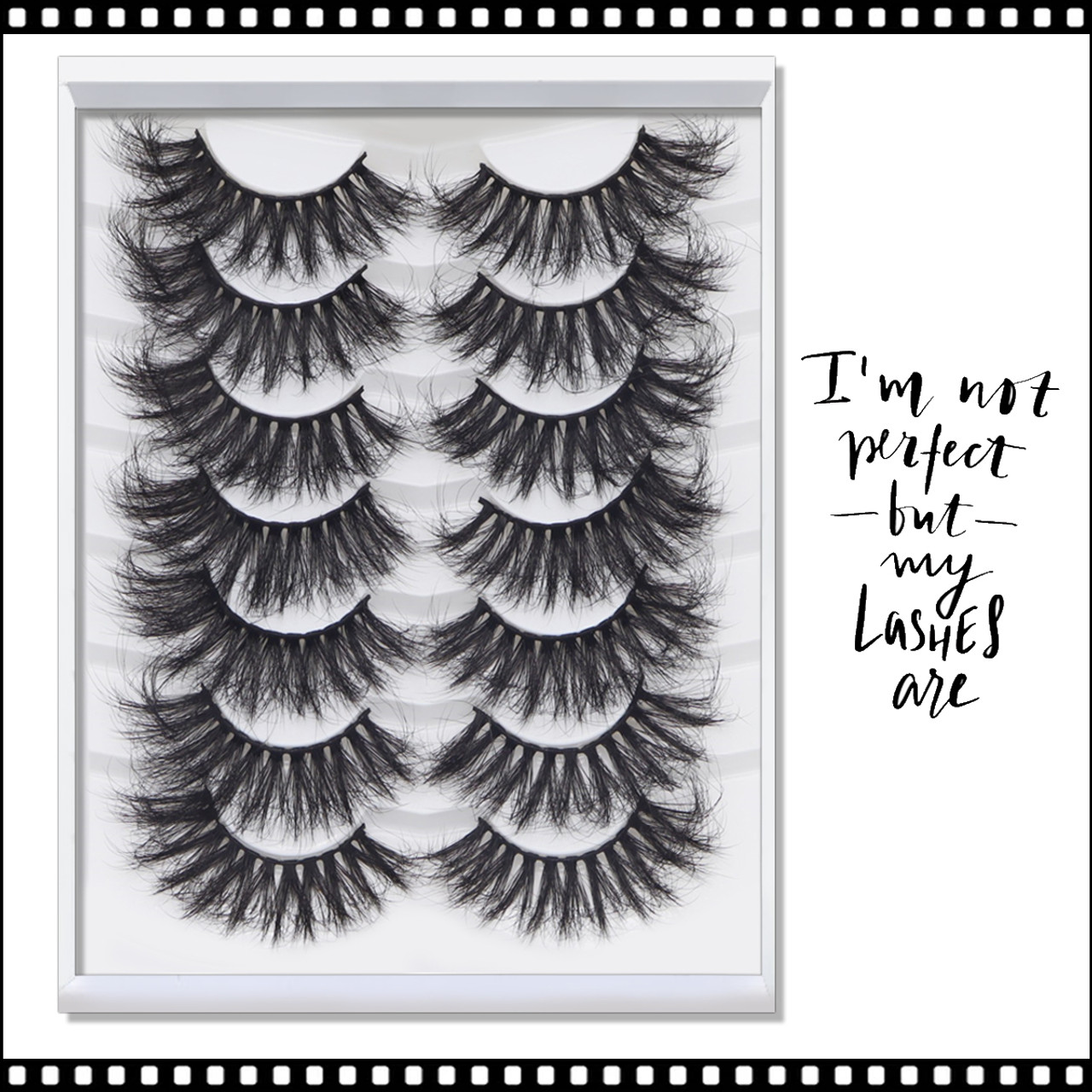 Instant Eyelash Deep Fried Flared Style D Curl Fluffy Cluster And