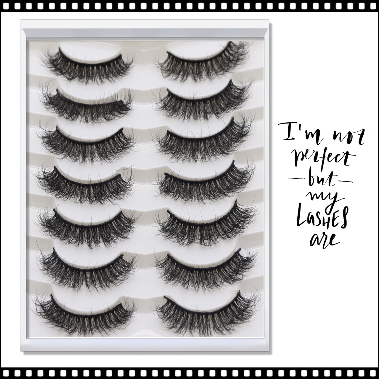Instant Eyelash Deep Fried Rounded Styles D Curl Mega Volume Fluffy
