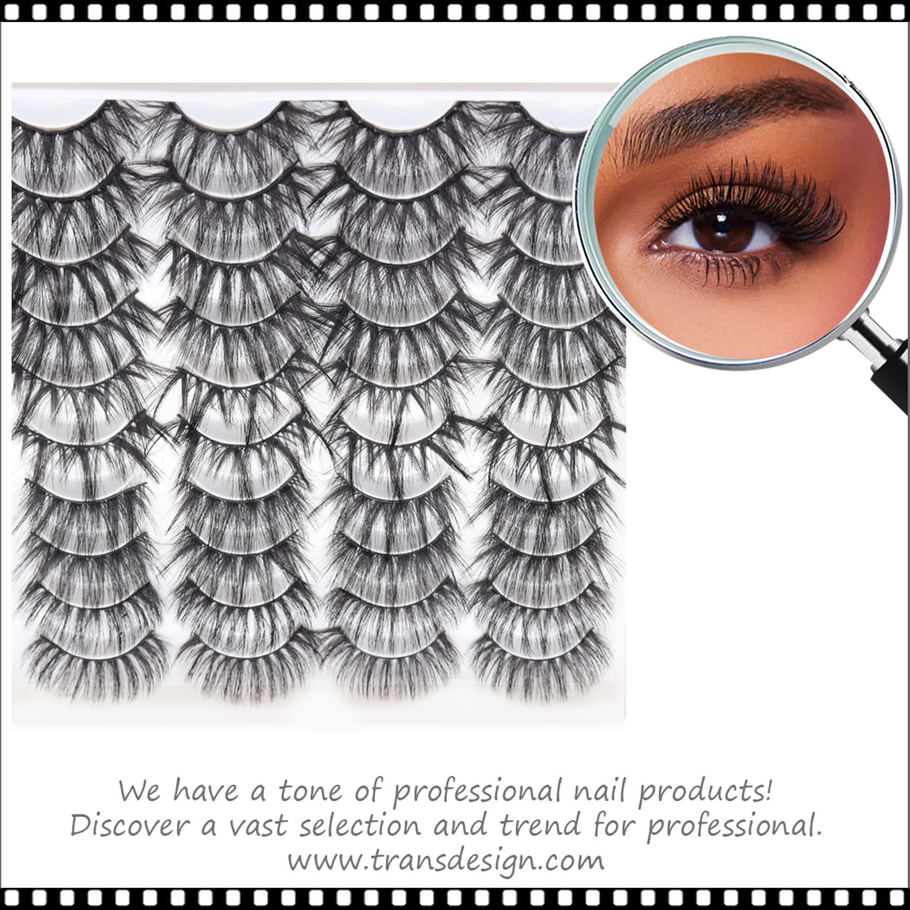 Instant Eyelash Flared And Doll Eye Styles C Curl Multi Sizes High