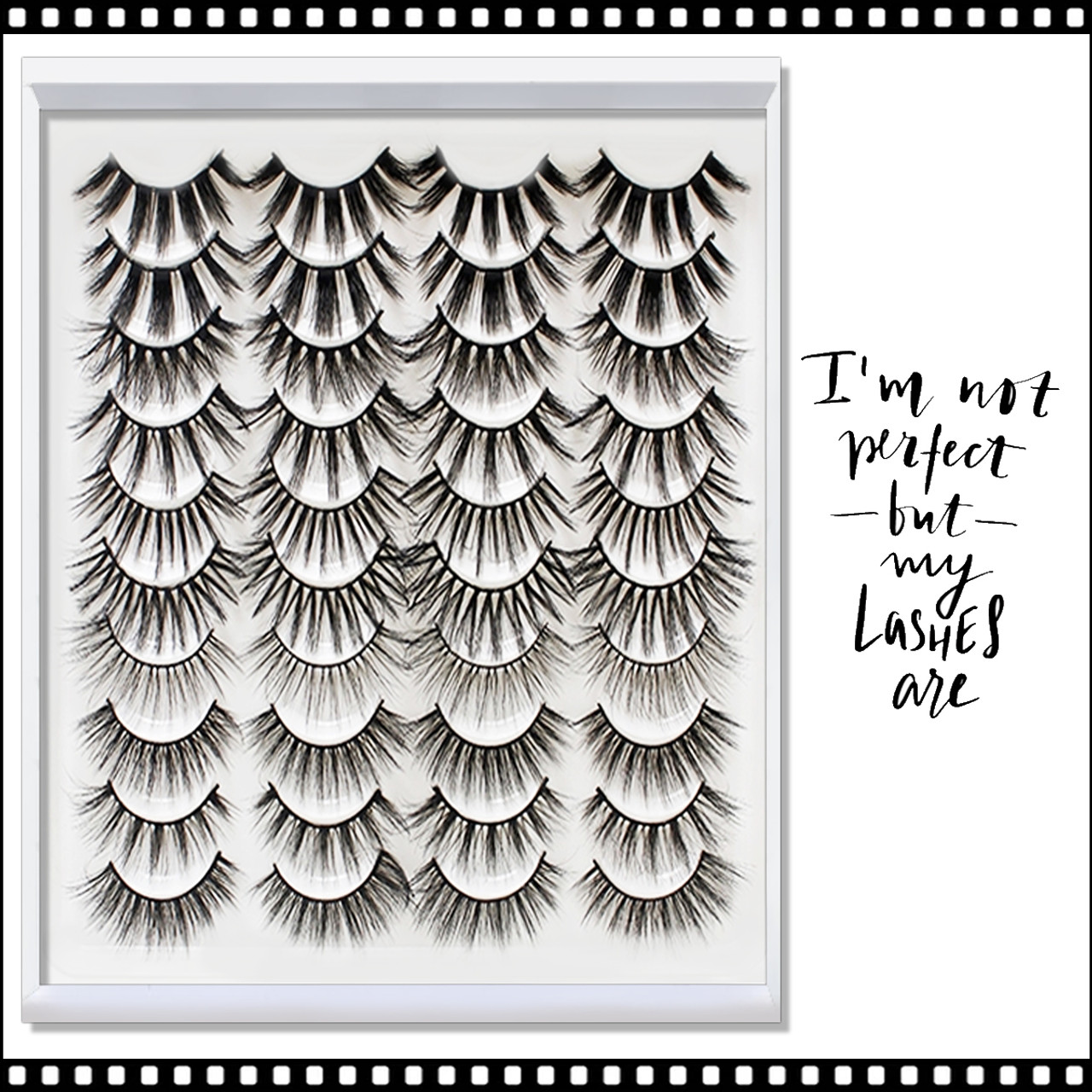 Instant Eyelash Doll Eye Styles C Curl Multi Sizes And Volumes