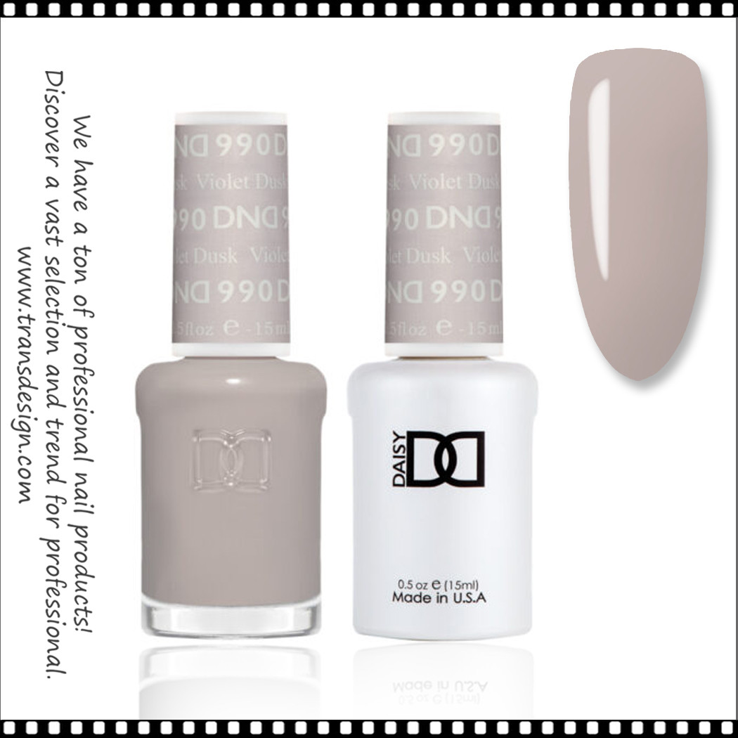 DND Duo Gel - Violet Dusk #990 - TDI, Inc