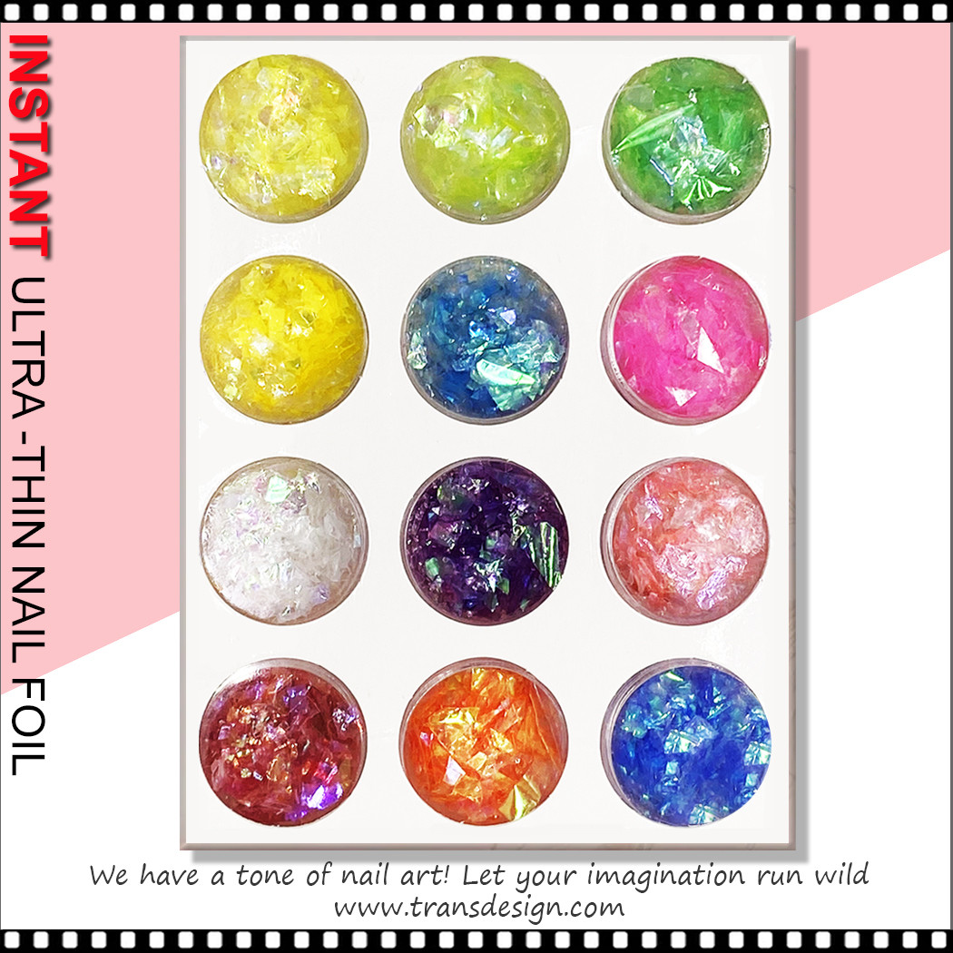 INSTANT FOIL Assorted Transparent Hologram Case - TDI, Inc