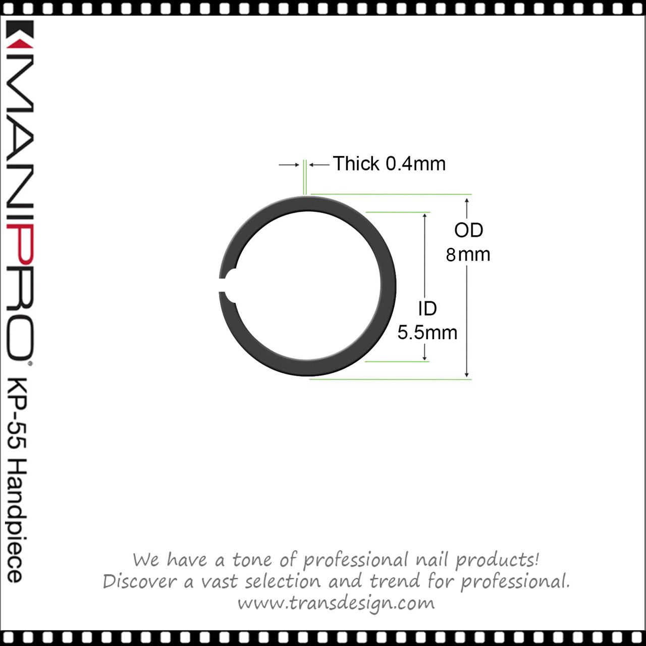KUPA KP Retaining Ring #520K12, 3/Pack - TDI, Inc