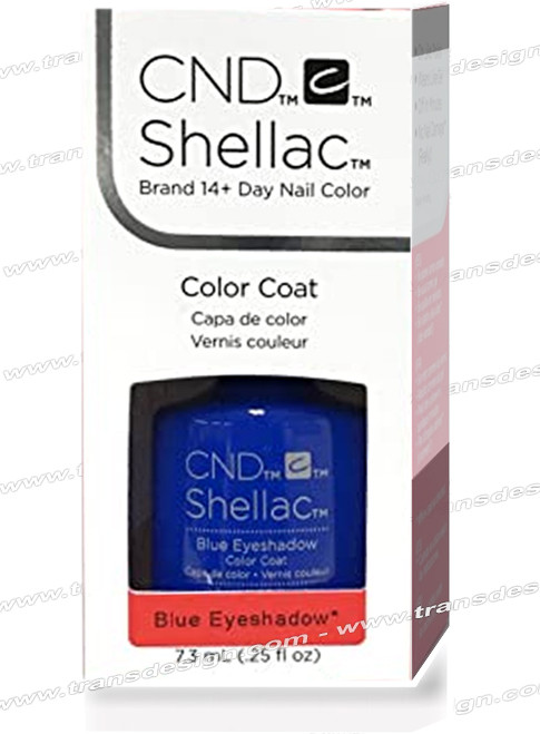 CND SHELLAC Blue Eyeshadow 0.25oz. - TDI, Inc