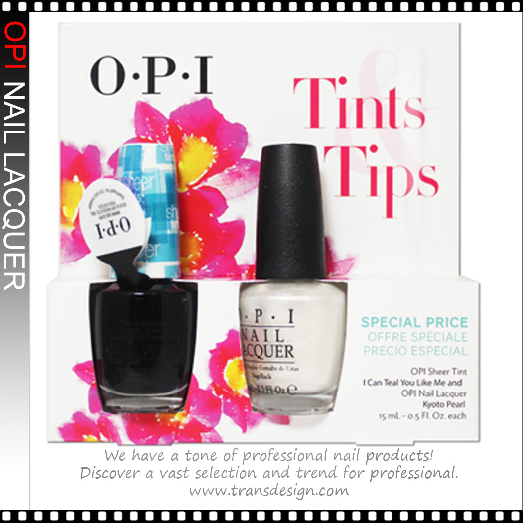 OPI NAIL LACQUER Tints & Tip Dou Pack #11135* - TDI, Inc