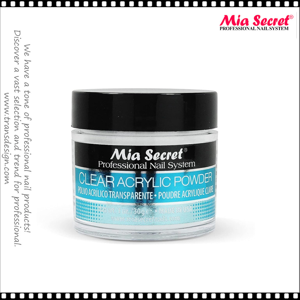 MIA SECRET Clear Acrylic Powder - TDI, Inc