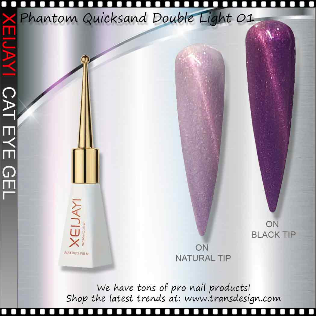 XEIJAYI SCEPTER BOTTLE CAT EYE Phantom Quicksand Double Light 01 #KG501 ...