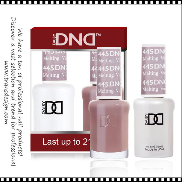 DND Gel Polish Duo - #445 Melting Violet - TDI, Inc