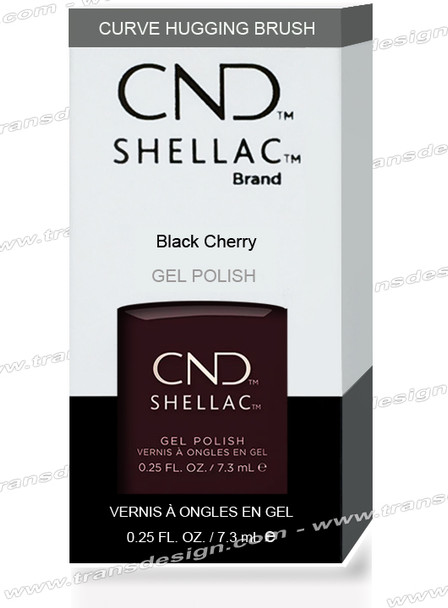 CND SHELLAC Black Cherry 0.25oz - TDI, Inc