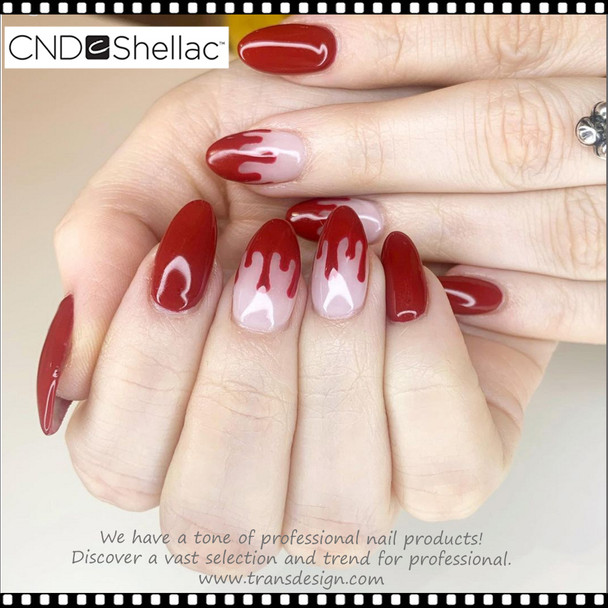 CND SHELLAC Books & Beaujolais 0.25oz. - TDI, Inc