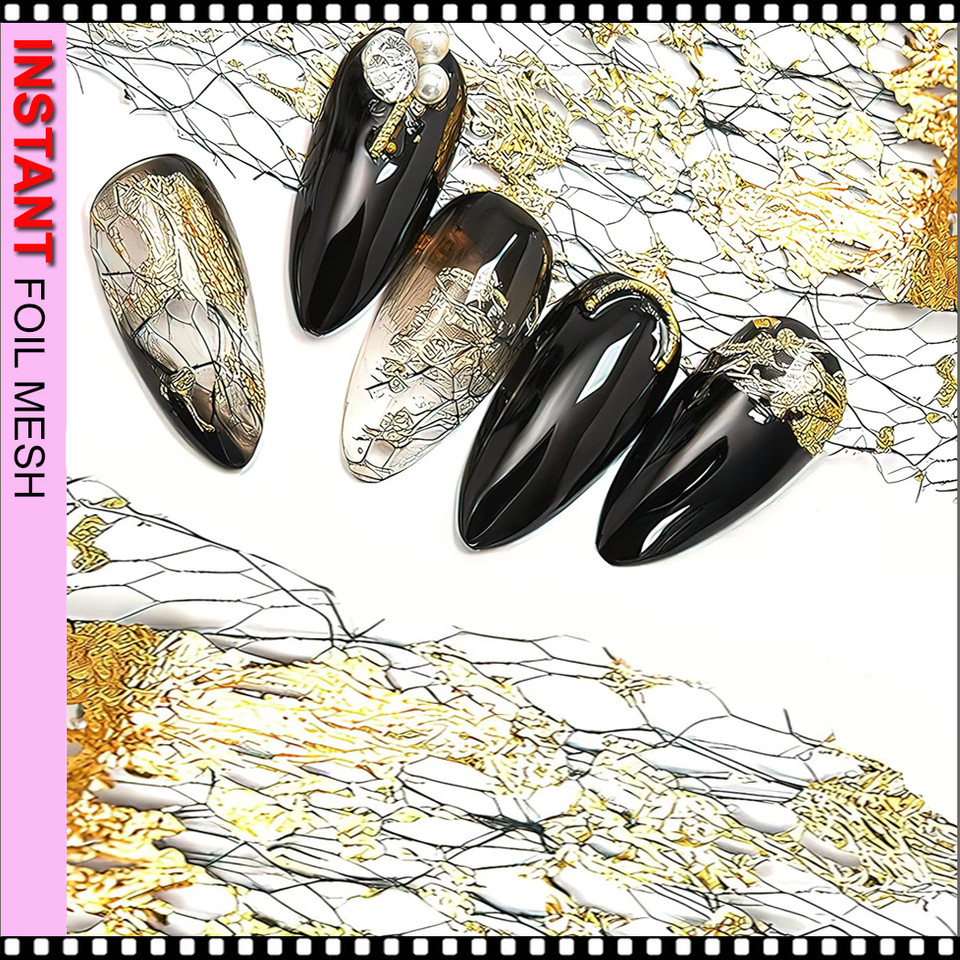 INSTANT MESH FOIL Assorted Color 10 Rolls Case - TDI, Inc