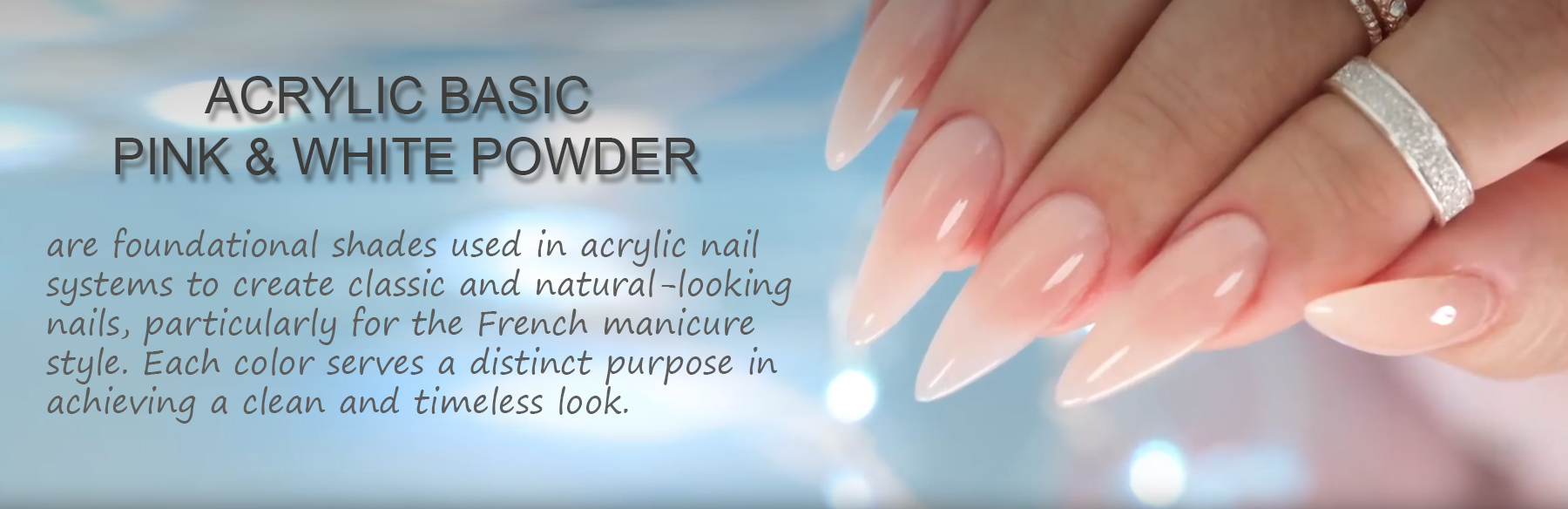 Acrylic System - ACRYLIC Basic, Pink & White Powder - TDI, Inc