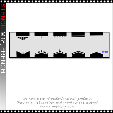 Stencil French M18 - TDI, Inc