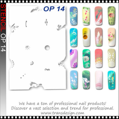 Stencil OP-14 Sea Horse & Planets - TDI, Inc