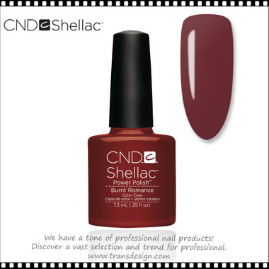 CND SHELLAC Burnt Romance 0.25oz. - TDI, Inc
